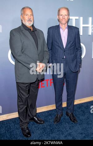 Timothy Braun and Noah Emmerich attend Netflix's "The Good Nurse" New ...