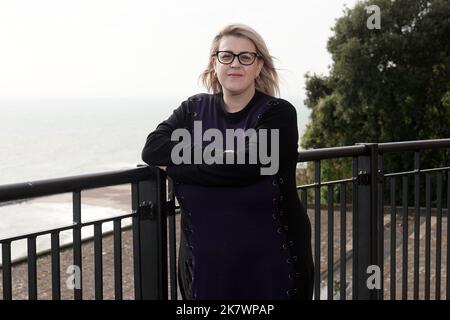 Victoria Woodbridge 35, talking to PA's Katie Boyden following the ...