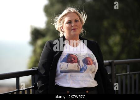 Bex Walton, 27, talking to PA's Katie Boyden following the publishing ...