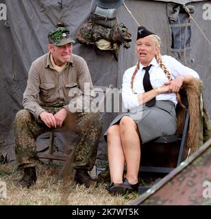The Victory Show. Cosby Farm. Leicester, UK, September 2022. A military ...