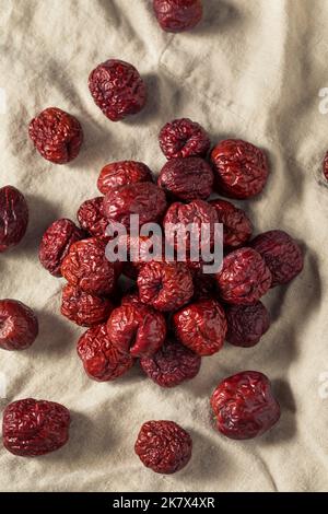 Healthy Organic Asian Jujube Red Dates in a Bunch Stock Photo - Alamy