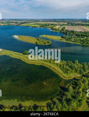 Beautiful view to the Mandicho Lake from above Stock Photo - Alamy