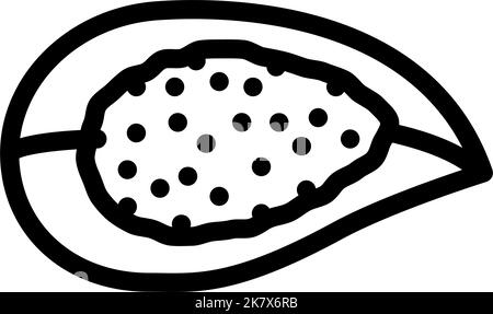 hawaiian salt line icon vector illustration Stock Vector Image & Art ...