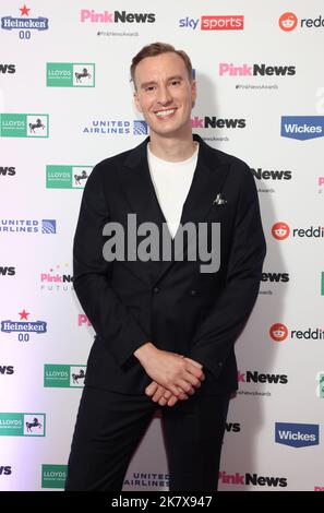 Paul Brand attending the PinkNews Awards at Church House Westminster ...