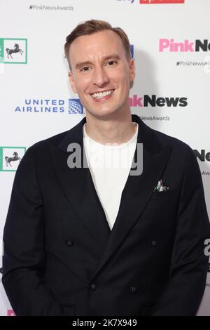 Paul Brand attending the PinkNews Awards at Church House Westminster ...