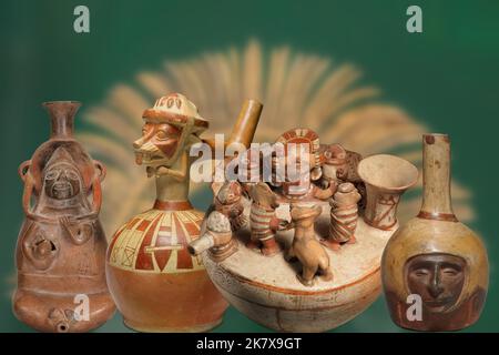 Inca Art - Some vessels that were used in religious rituals and ...