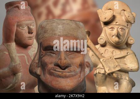 Statuettes depicting the Inca people Stock Photo - Alamy