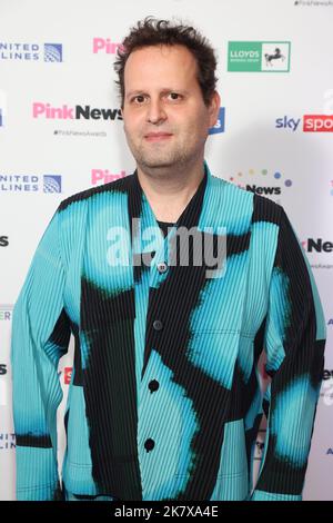 Adam Kay attending the PinkNews Awards at Church House Westminster ...