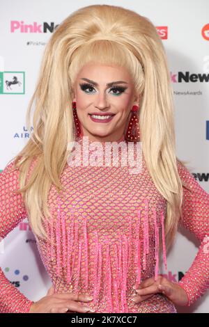 Ella Vaday attending the PinkNews Awards at Church House Westminster ...