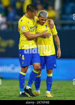 Brian Alexis Ocampo of Cadiz CF during the La Liga match between ...