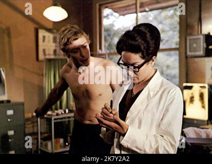 Eleanor Bron, Michael Caine and Alfie Bass while filming ALFIE, 1966 ...