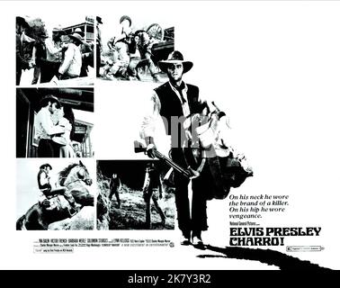 CHARRO ! 1969 National General film with Elvis Presley Stock Photo - Alamy