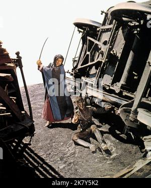 ANTHONY QUINN as Auda Abu Tayi and PETER O'TOOLE as T.E. Lawrence in ...