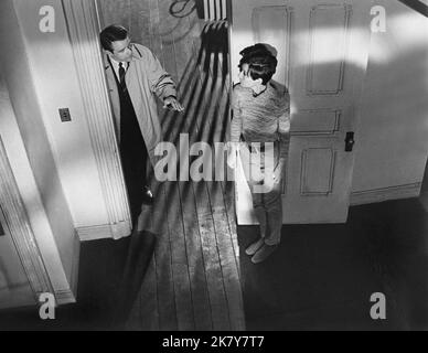 USA. Richard Crenna, Audrey Hepburn and Alan Arkin in a scene from the ...