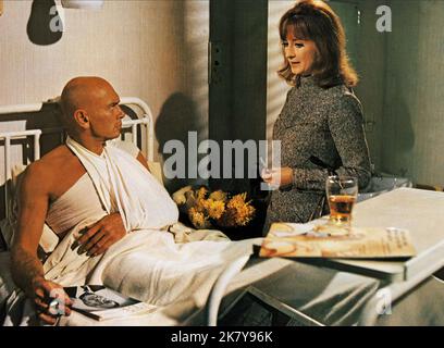 Yul Brynner Film The File Of The Golden Goose (1969) Characters: Peter ...