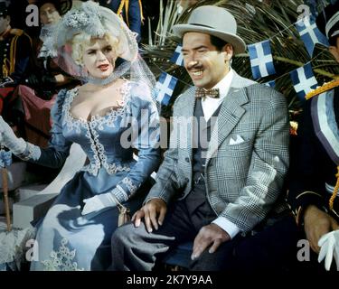 Jayne Mansfield & Gustavo De Nardo Film It Happened In Athens (1969 ...