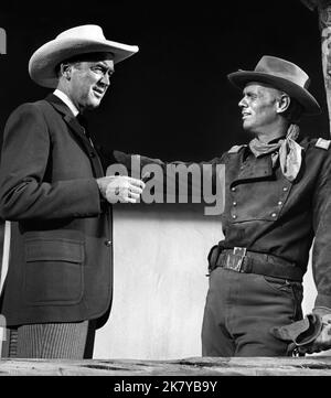 WIDMARK,STEWART, TWO RODE TOGETHER, 1961 Stock Photo - Alamy