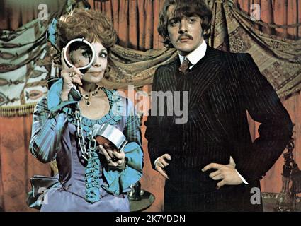 David Hemmings & Dany Robin Film The Best House In London (UK 1969 ...