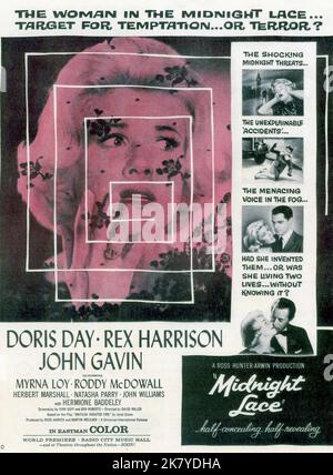 DORIS DAY in MIDNIGHT LACE (1960), directed by DAVID MILLER. Credit ...