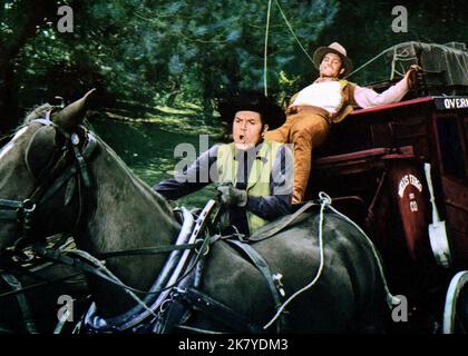 THE RIDE TO HANGMAN'S TREE, James Farentino, Jack Lord, 1967 Stock ...