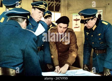 Scene With Dirk Bogarde Film: The Password Is Courage (1962) Characters ...