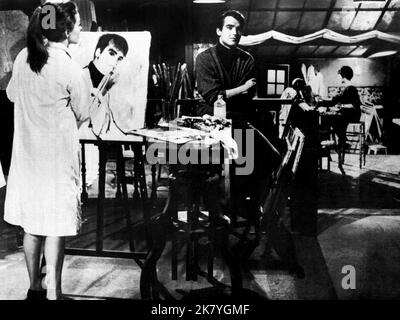 Jean Seberg & Philippe Forquet Film In The French Style (1963 ...