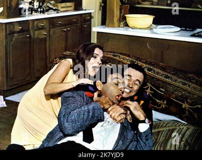 Romy Schneider, Mike Connors, Jack Lemmon, "Good Neighbor Sam" (1964 ...