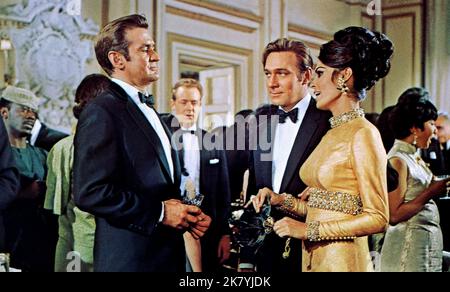 ROD TAYLOR and DALIAH LAVI in NOBODY RUNS FOREVER (1968), directed by ...
