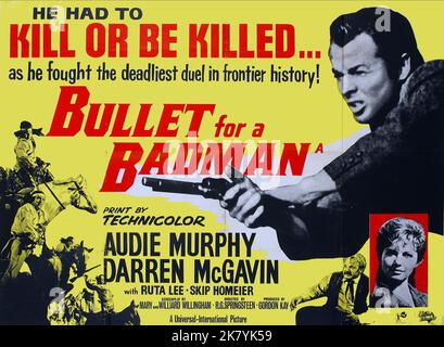 Film Poster Film Bullet For A Badman (1964) Director: R.G. Springsteen ...