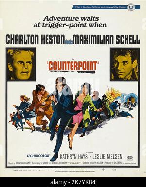 Charlton Heston & Maximilian Schell Film: Counterpoint (1965 ...