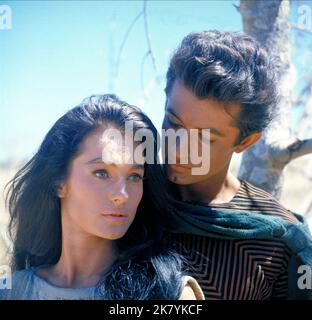 GEORGE CHAKIRIS and SHIRLEY ANNE FIELD in KINGS OF THE SUN 1963 ...