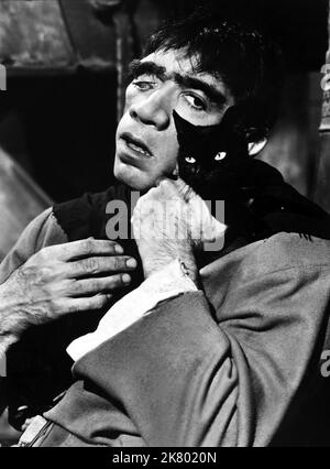 ANTHONY QUINN as Quasimodo in THE HUNCHBACK OF NOTRE DAME / NOTRE DAME ...