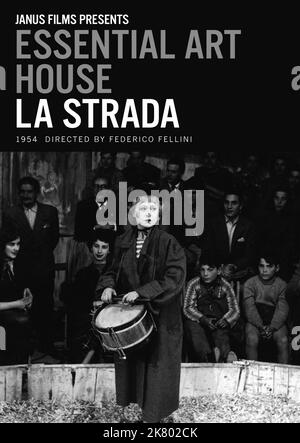 La Strada Fellini 1954 poster art by Jan Lenica Stock Photo - Alamy