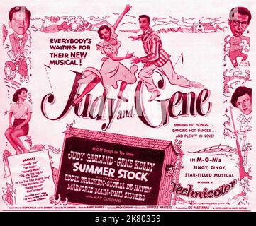 SUMMER STOCK (1950) IF YOU FEEL LIKE SINGING (ALT) GLORIA DEHAVEN, JUDY ...