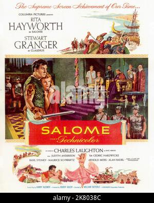 Stewart Granger & Rita Haworth Film: Salome (USA 1953) Characters ...
