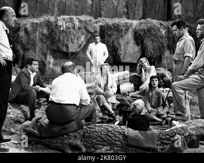 Phyllis Kirk, Keith Andes & Gene Barry Film Back From Eternity (USA ...