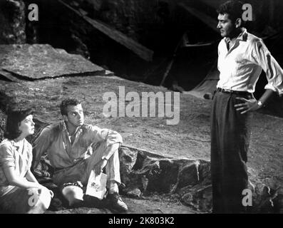 BACK FROM ETERNITY, Gene Barry, Anita Ekberg, 1956 Stock Photo - Alamy