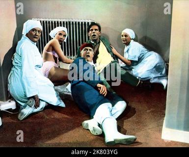 JUST MY LUCK 1957 Rank film with Norman Wisdom and Jill Dixon Stock ...