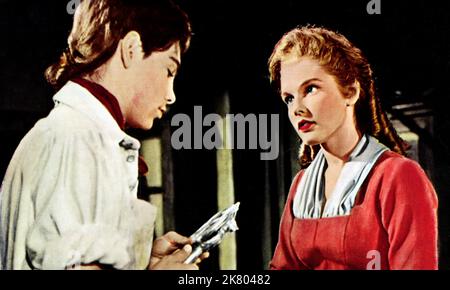 JOHNNY TREMAIN, Luana Patten, Hal Stalmaster, 1957 Stock Photo - Alamy