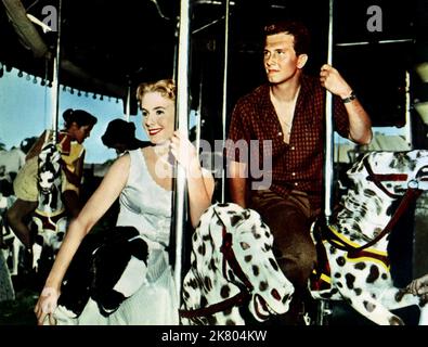APRIL LOVE, Pat Boone, Shirley Jones, 1957, TM and Copyright ©20th ...