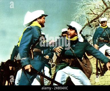 Scene With Brian Keith Film Desert Hell (1958) Characters: WITH Capt. Robert Edwards Director ...