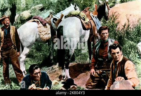 FOUR GUNS TO THE BORDER, Rory Calhoun, 1954 Stock Photo - Alamy