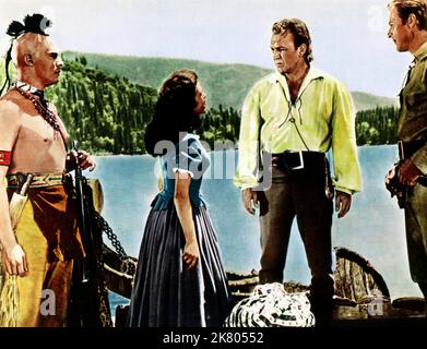 THE DEERSLAYER, Forrest Tucker, 1957 Stock Photo - Alamy