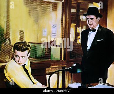 REBEL WITHOUT A CAUSE COPYRIGHT: WARNER BROS JAMES DEAN , left Date ...