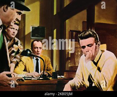 REBEL WITHOUT A CAUSE COPYRIGHT: WARNER BROS JAMES DEAN , left Date ...