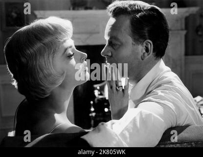 Tony Britton & Nadja Tiller Film: The Rough And The Smooth; Portrait Of ...