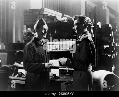 Sam Kydd & Dirk Bogarde Film: Appointment In London; Raiders In The Sky ...