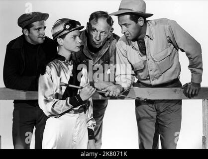 STANLEY CLEMENTS, JOHNNY STEWART, BASIL RUYSDAEL, WILLIAM HOLDEN, BOOTS ...