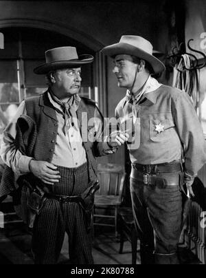 ALAN HALE, RANDOLPH SCOTT, COLT .45, 1950 Stock Photo - Alamy