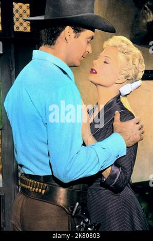 Rory Calhoun Film Red Sundown (1956) Characters: Deputy Alec Longmire ...